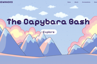 Capybara Bash | Devpost