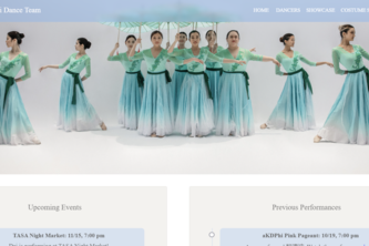 Tianyi Dance Team Website | Devpost