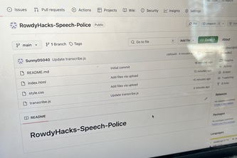 Speech Police | Devpost