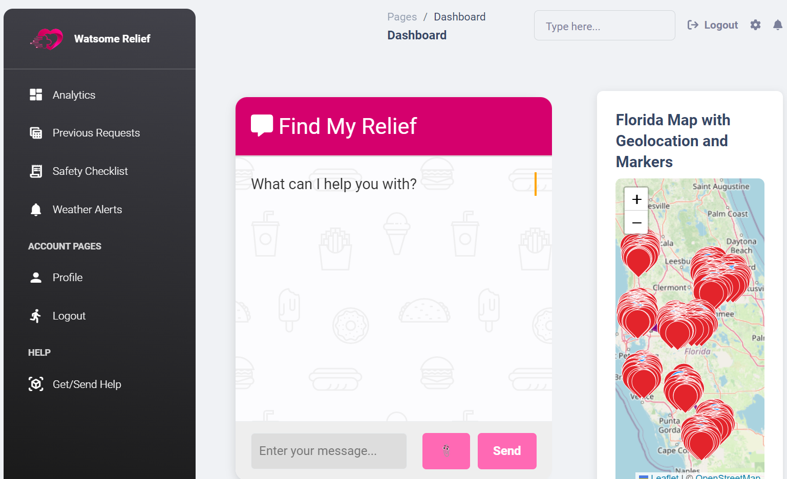 Watsome Relief | Devpost