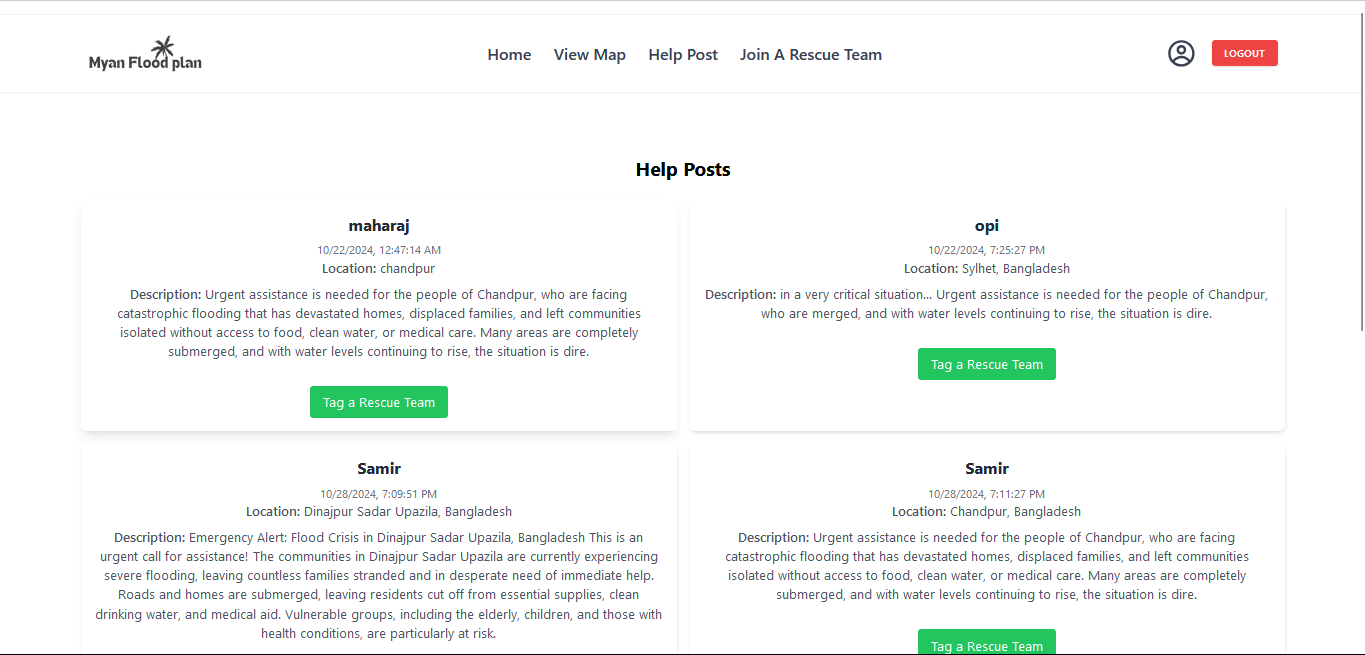 Myan Flood Plan | Devpost