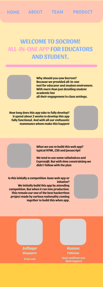 Socrom - School management | Devpost