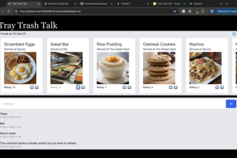 Tray Trash Talk | Devpost