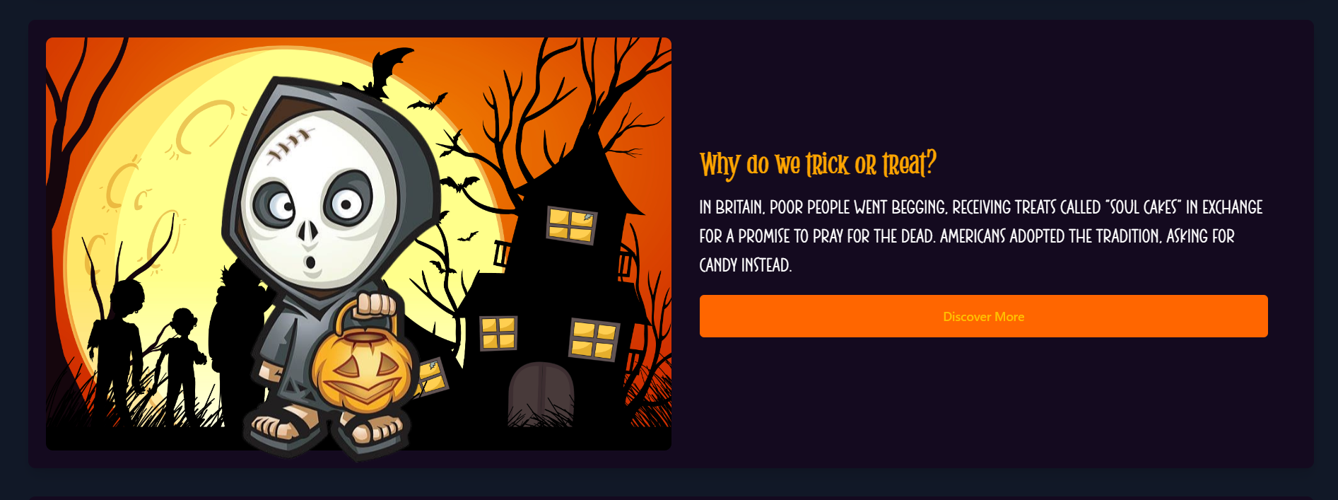 Spooky Origins | Devpost