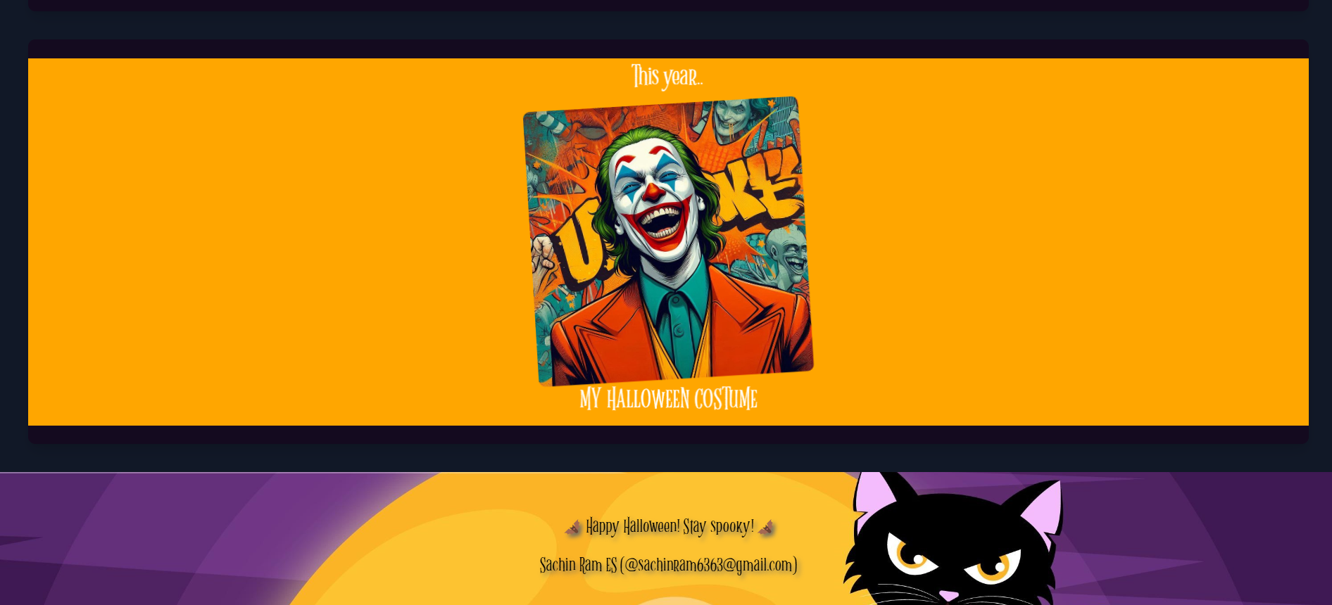 Spooky Origins | Devpost