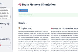 Brain Memory Simulation | Devpost