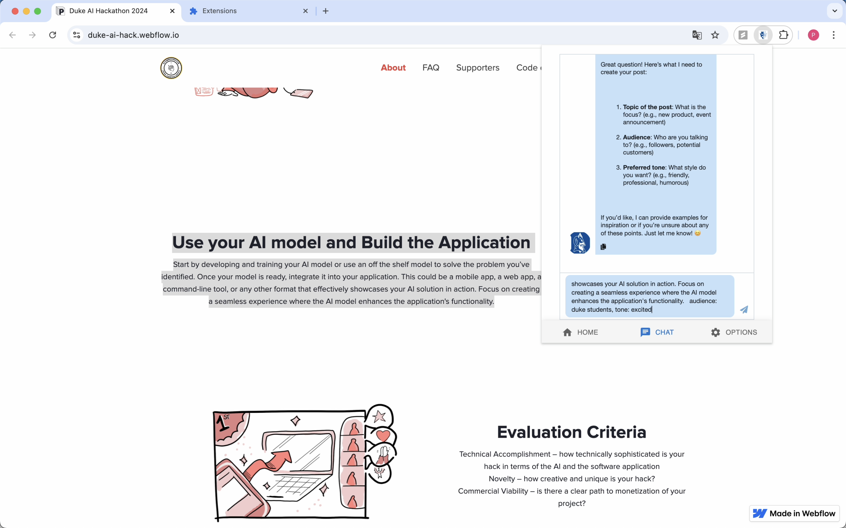 Social Flare | Devpost