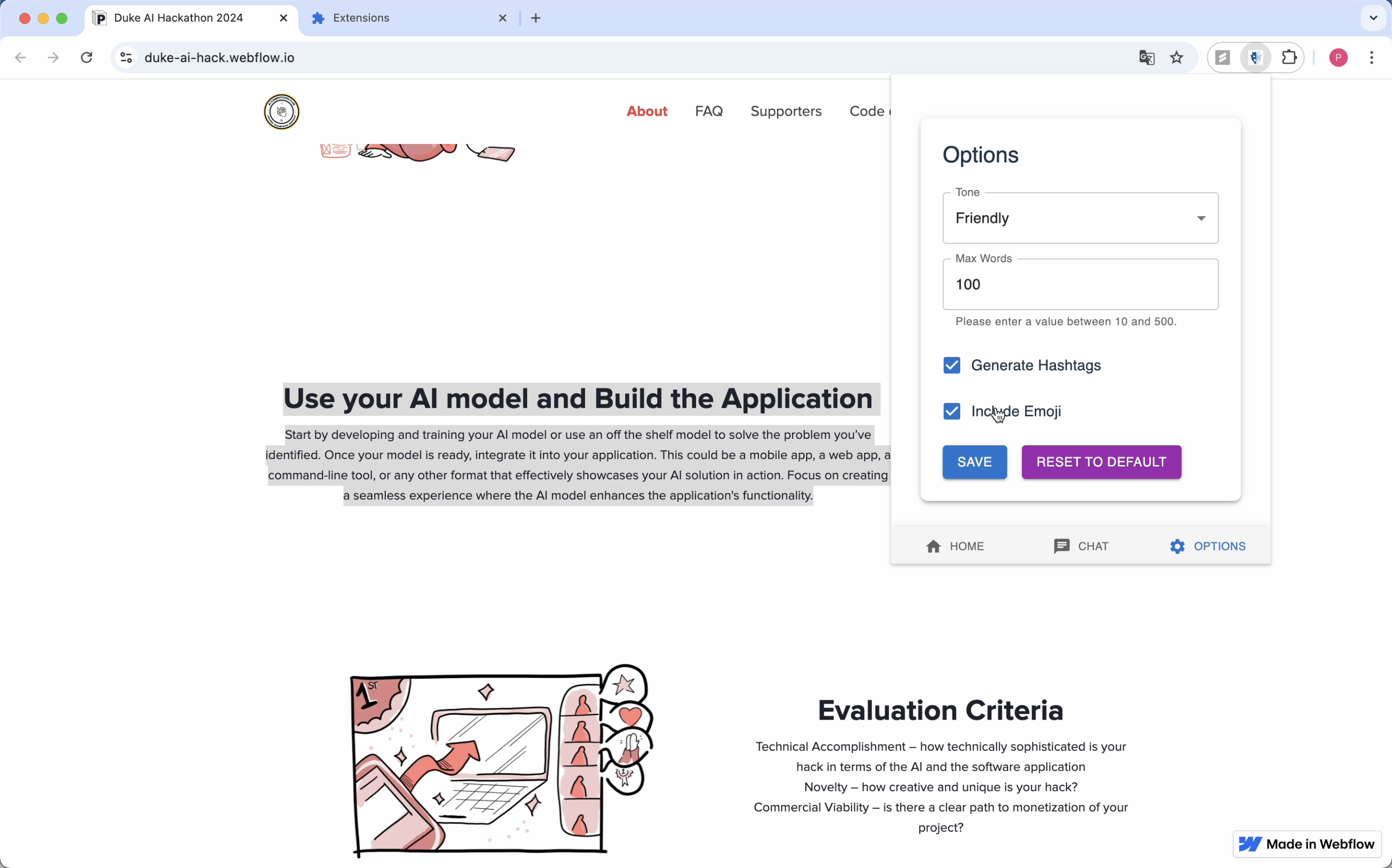 Social Flare | Devpost