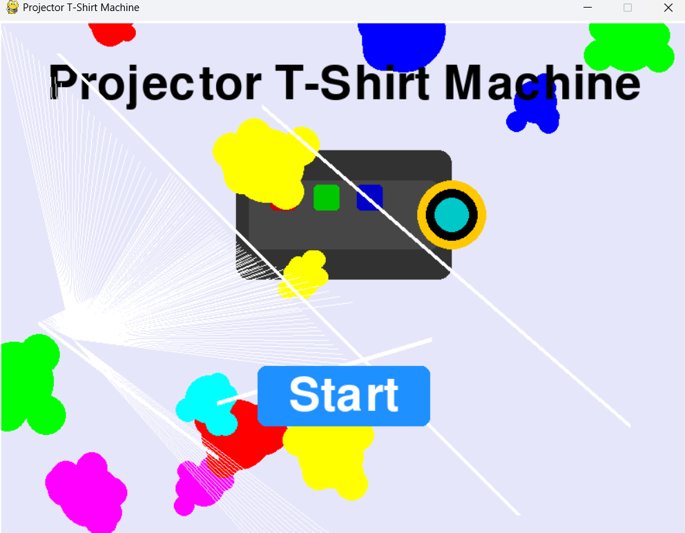 Projector T-Shirt Machine | Devpost
