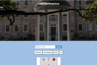 UNC Marketplace | Devpost