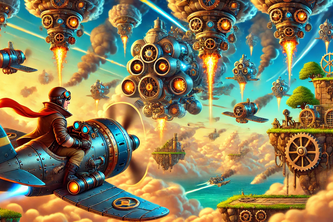 Steam-Punk 3D-VR Scrolling Shooting Game | Devpost