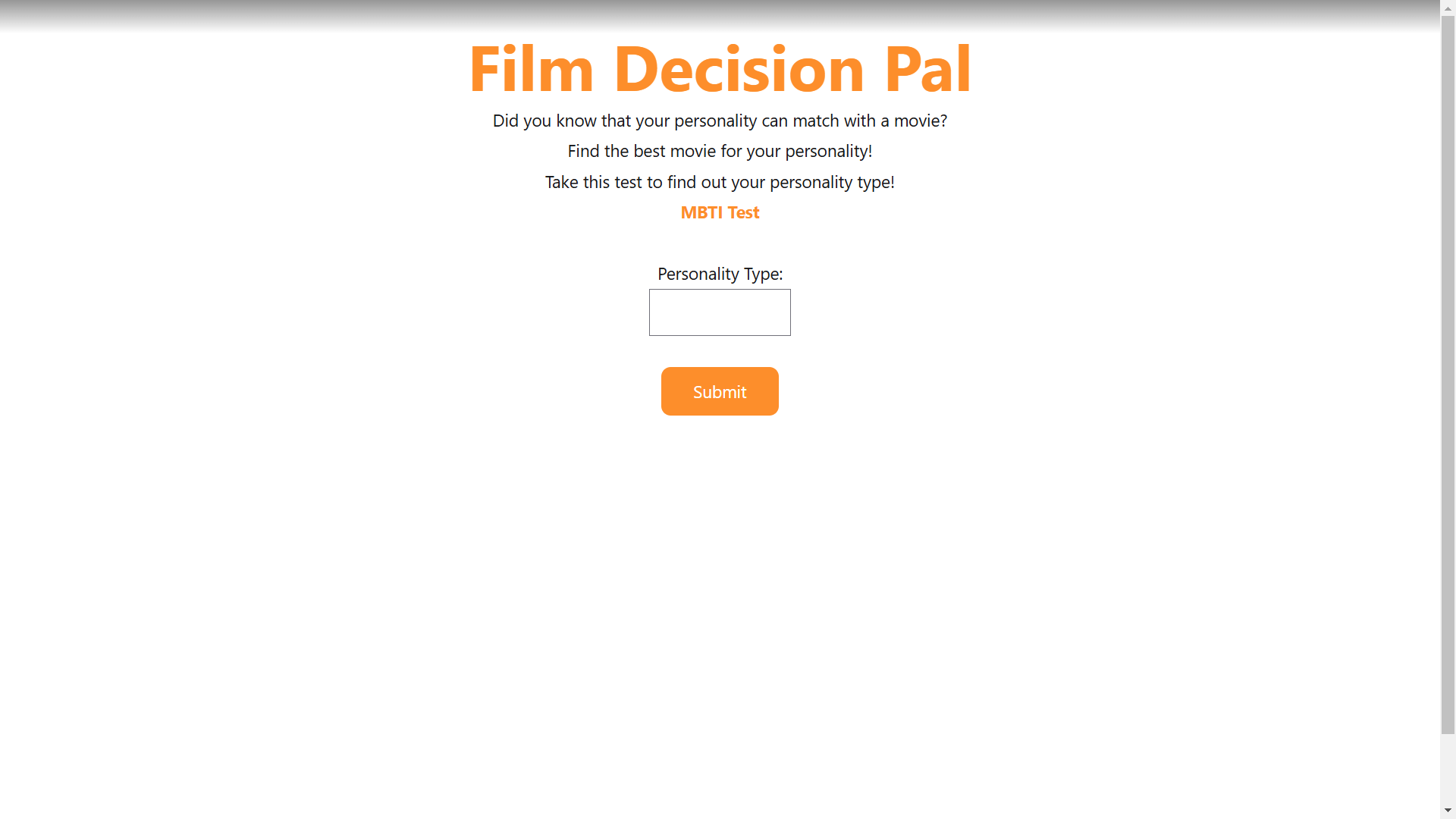Film Decision Pal | Devpost