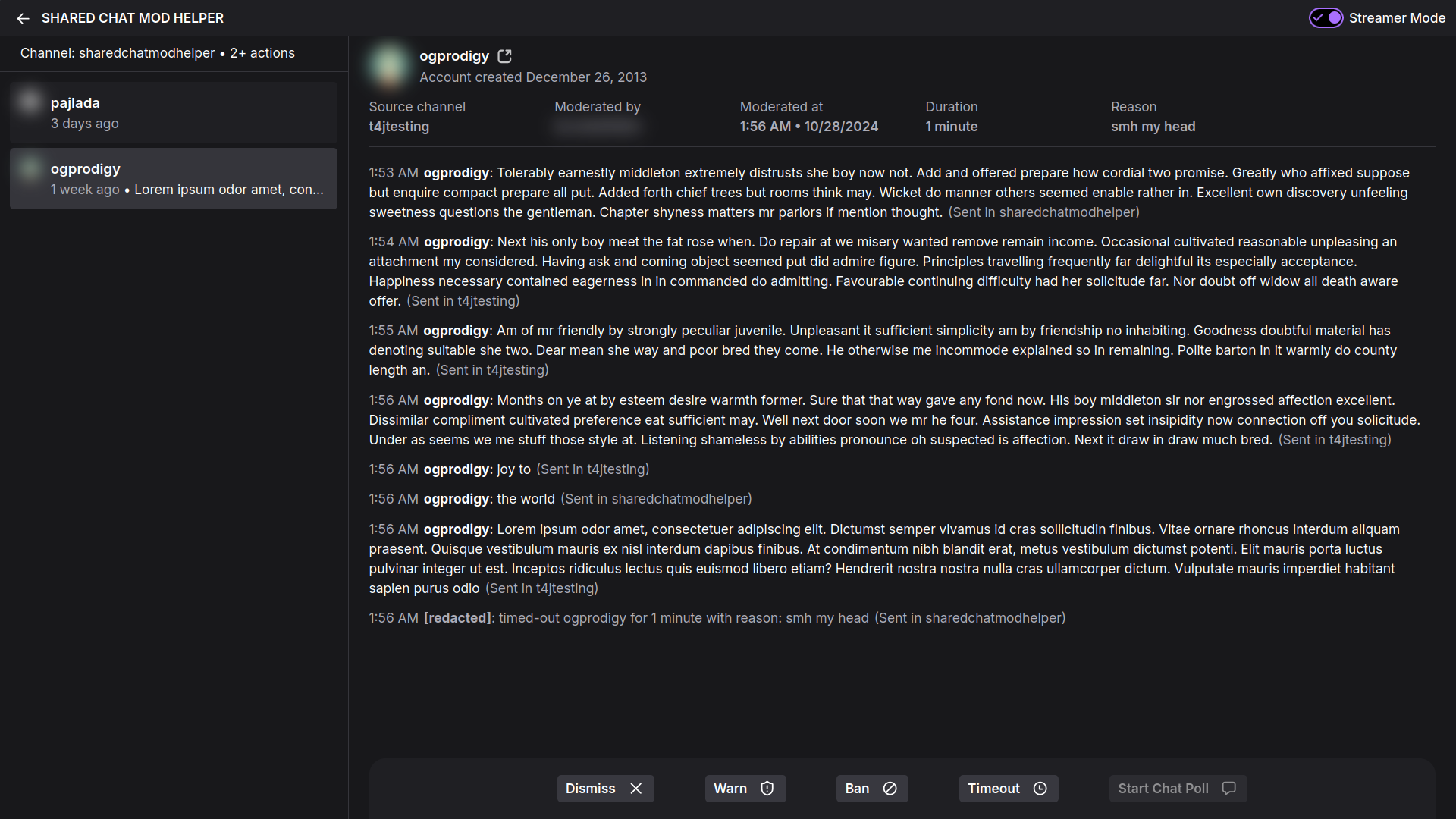 Shared Chat Mod Helper | Devpost