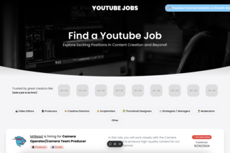 YoutubeJobs.io | Devpost
