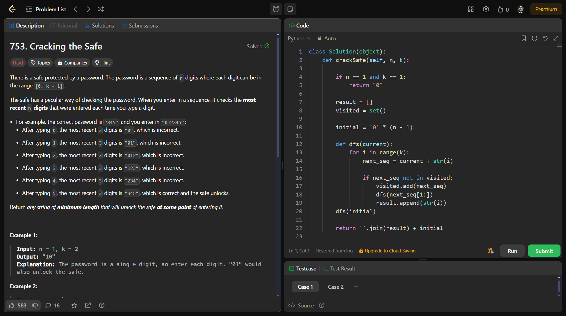 Solve a common coding interview question | Devpost