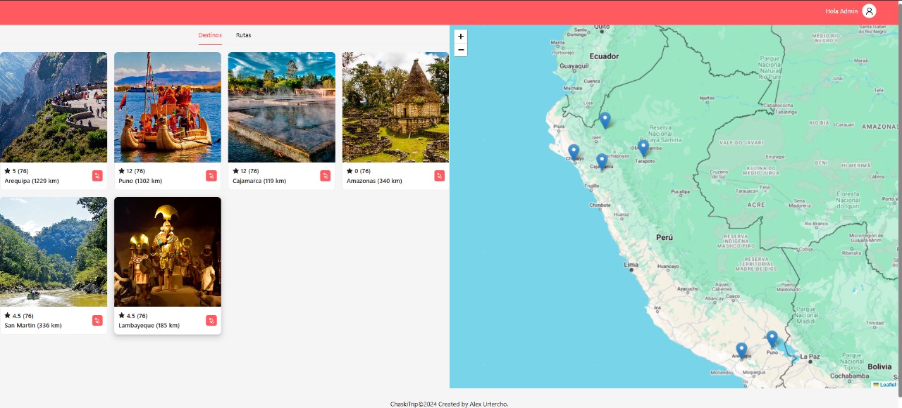 Chaski Trip | Devpost