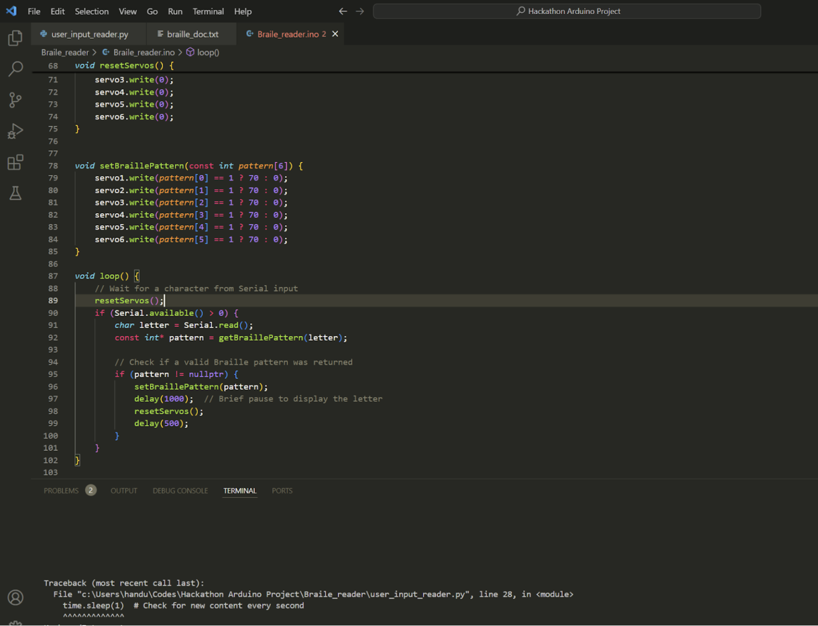 Braille Assist | Devpost
