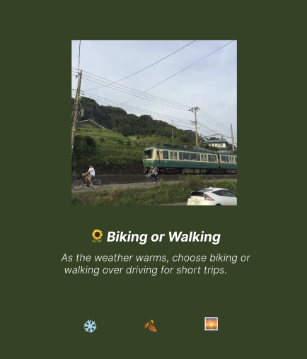 4 Seasons of Sustainable Living | Devpost