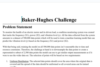 Baker Hughes Challenge | Devpost