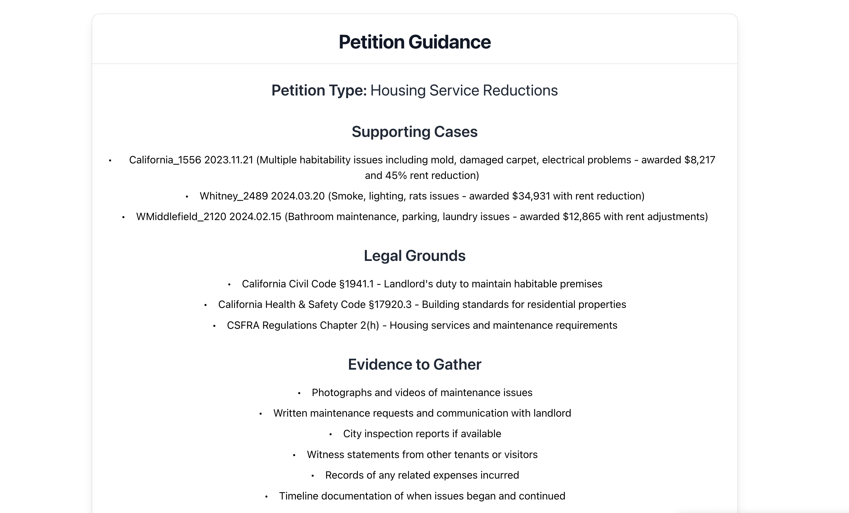 Tenant Case Navigator | Devpost