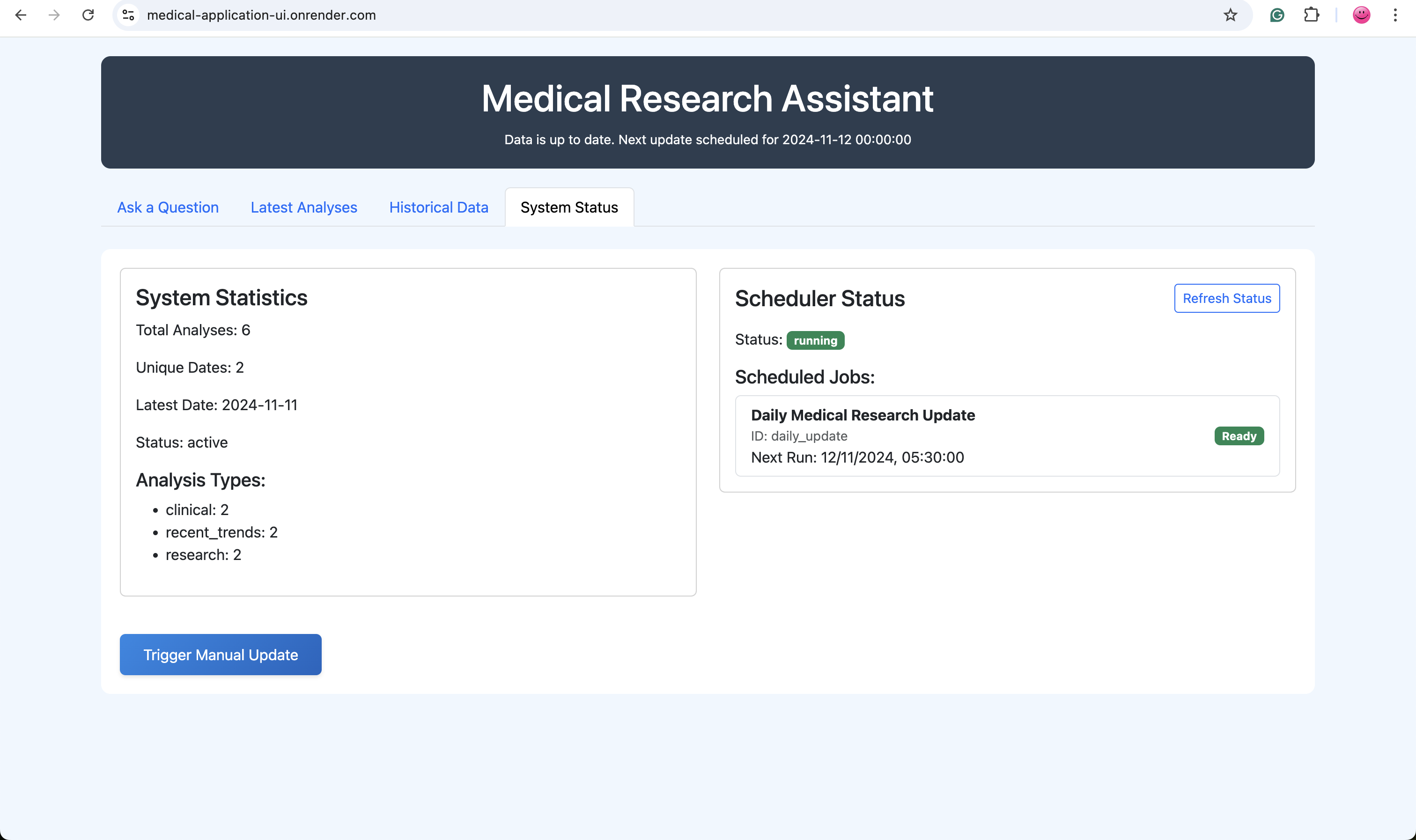 MediLens: AI-Powered Medical Research Intelligence Platform | Devpost