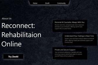 Reconnect: Rehabilitation Online | Devpost