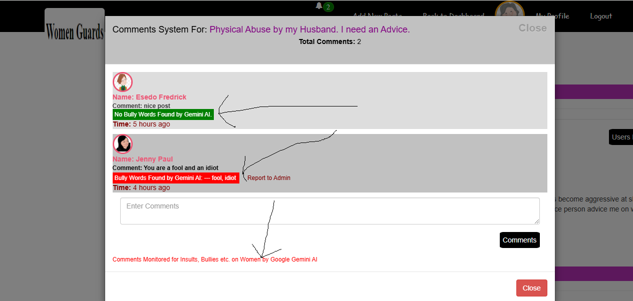 Women Guards | Devpost