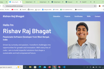 Develop or Redesign your Portfolio Website | Devpost