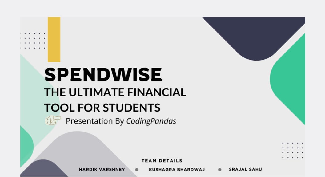 SpendWise | Devpost