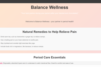 Balanace-Wellness | Devpost