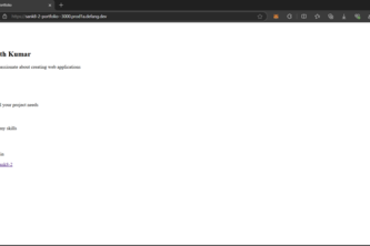 Portfolio Using Defang Devpost