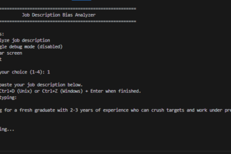 Job Bias Analyzer | Devpost