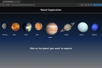 Planet Exploration | Devpost