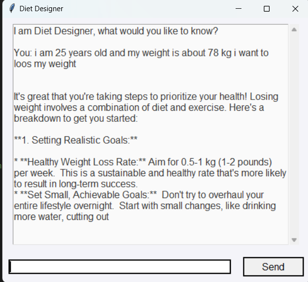 Diet Designer AI--42 | Devpost