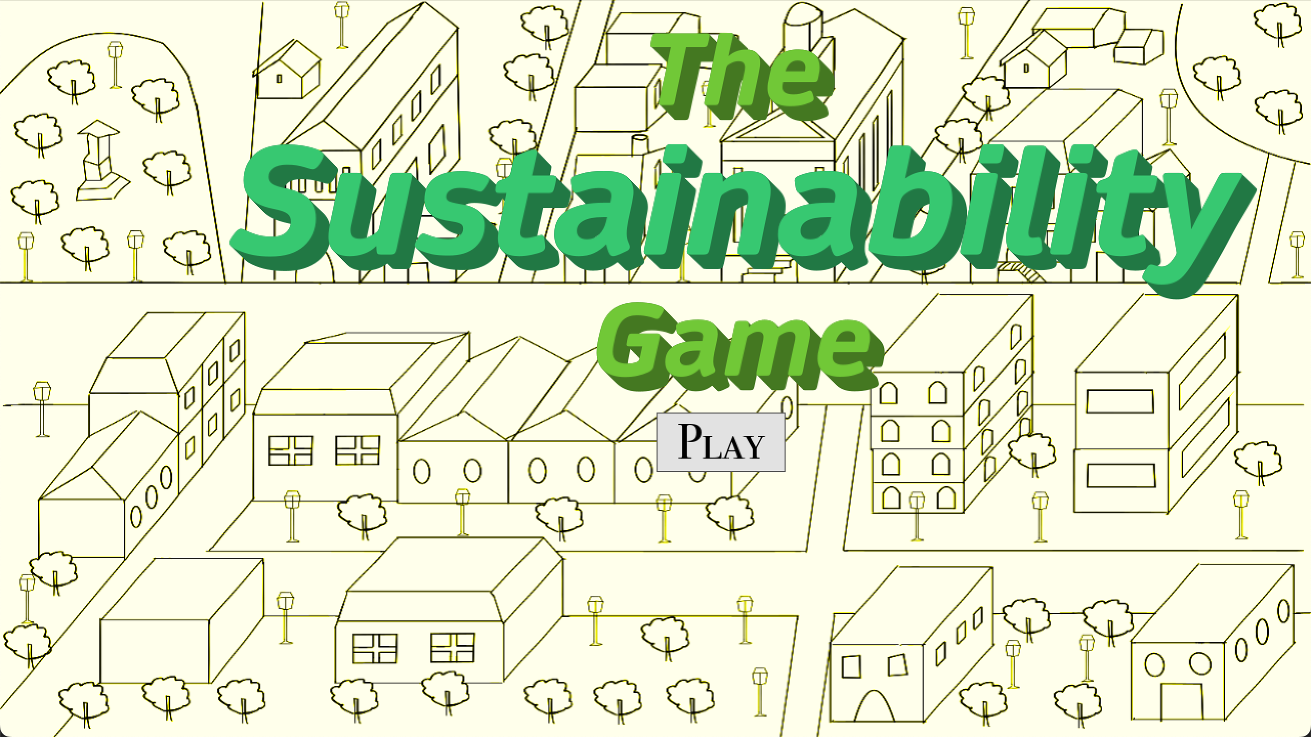 The Sustainability Game | Devpost