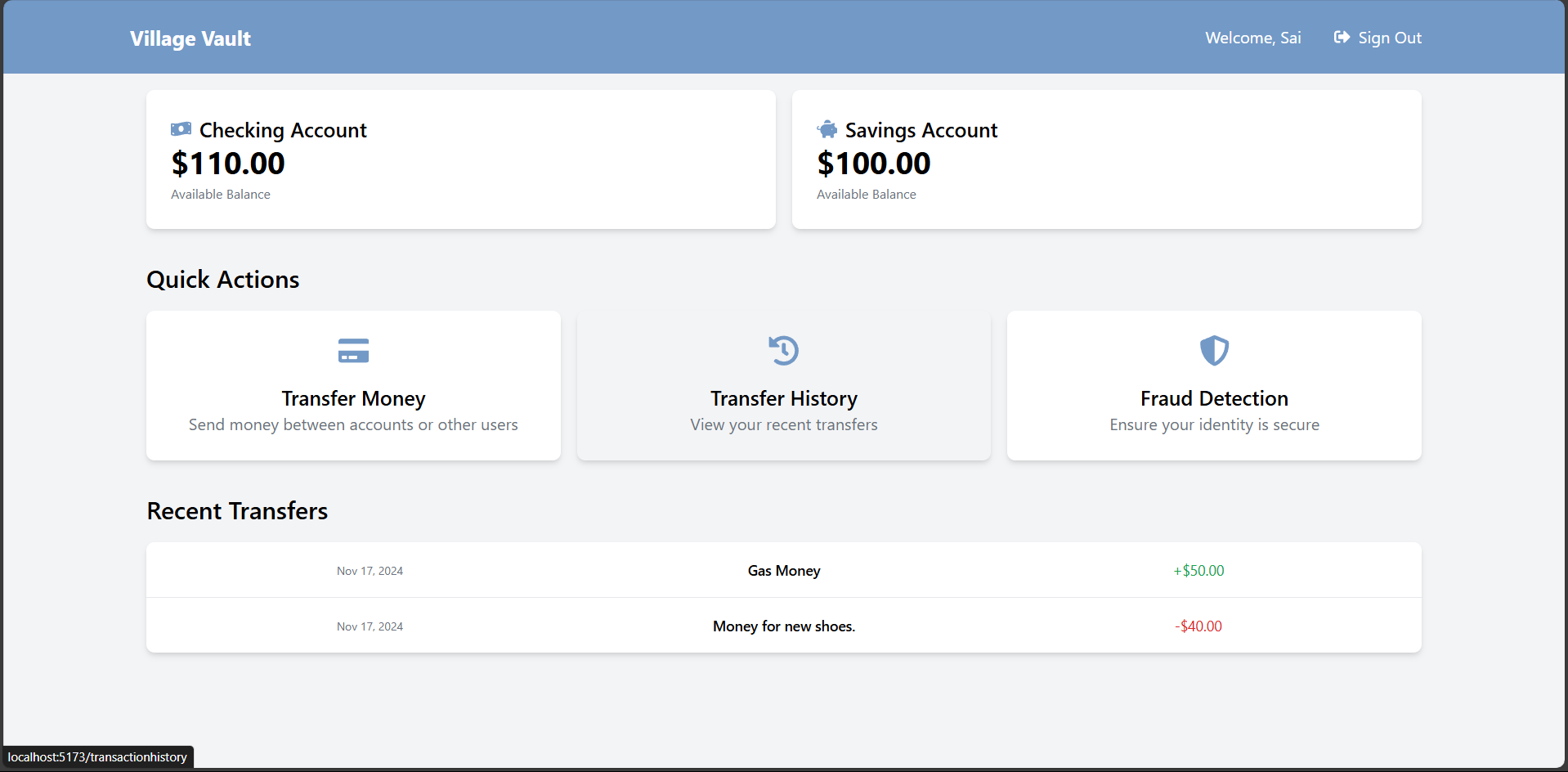 Village Vault Banking App | Devpost