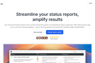 StatusReport.app | Devpost