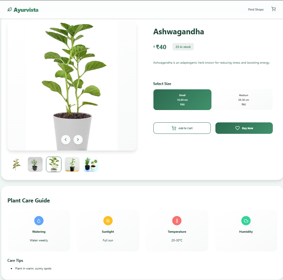 AyurVista: A Virtual Herbal Garden | Devpost