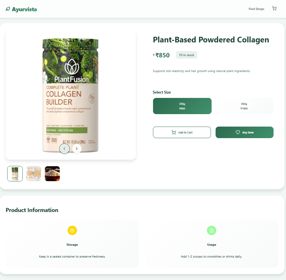 AyurVista: A Virtual Herbal Garden | Devpost