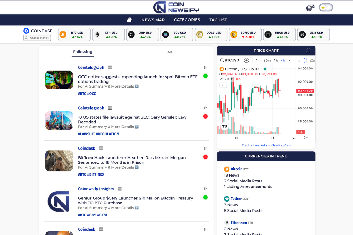 Coin Newsify | Devpost