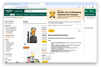 Sophia, the AI Shopping Assistant | Devpost