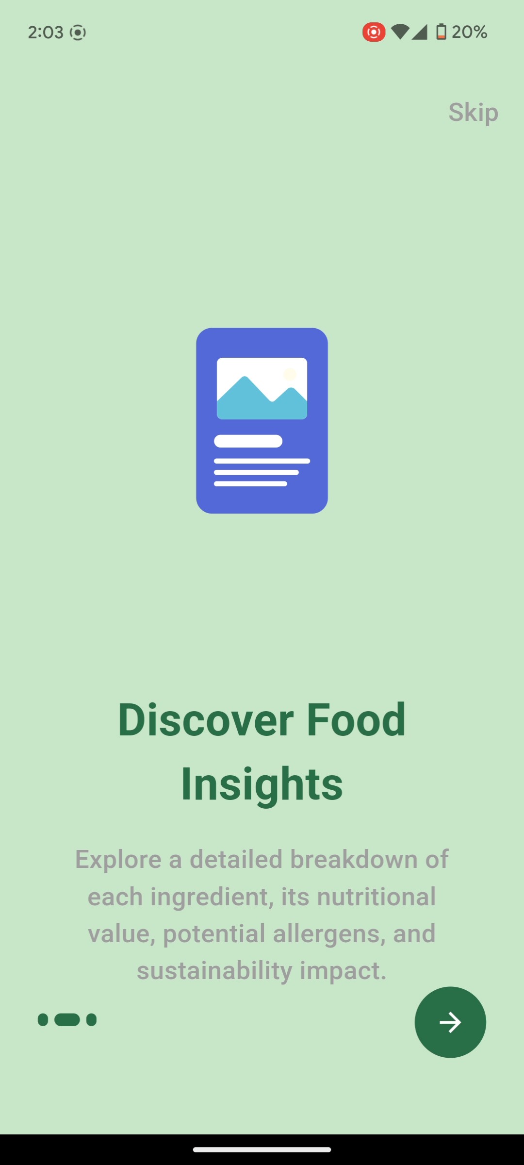 Food Spotlight: Your Food, Demystified | Devpost