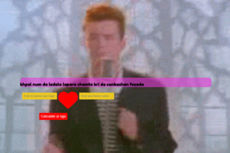 LOVE CALUCLATOR | Devpost