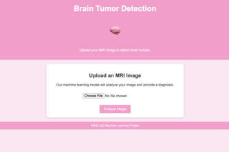 Brain Tumor Detection | Devpost
