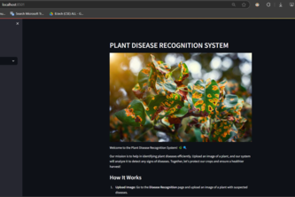 Plant Leaf Disease Recognition System | Devpost