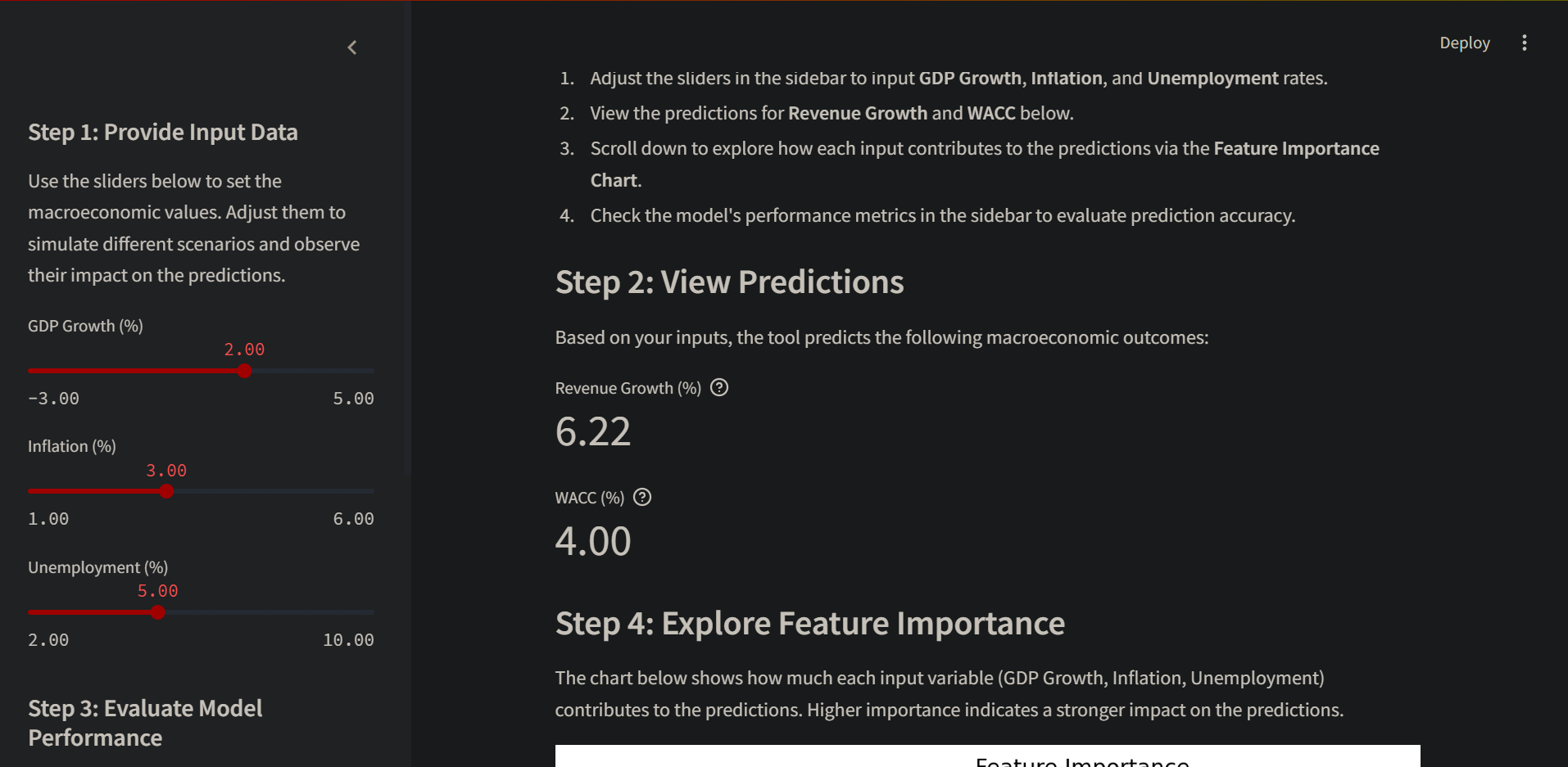 Macroeconomic Prediction Tool | Devpost