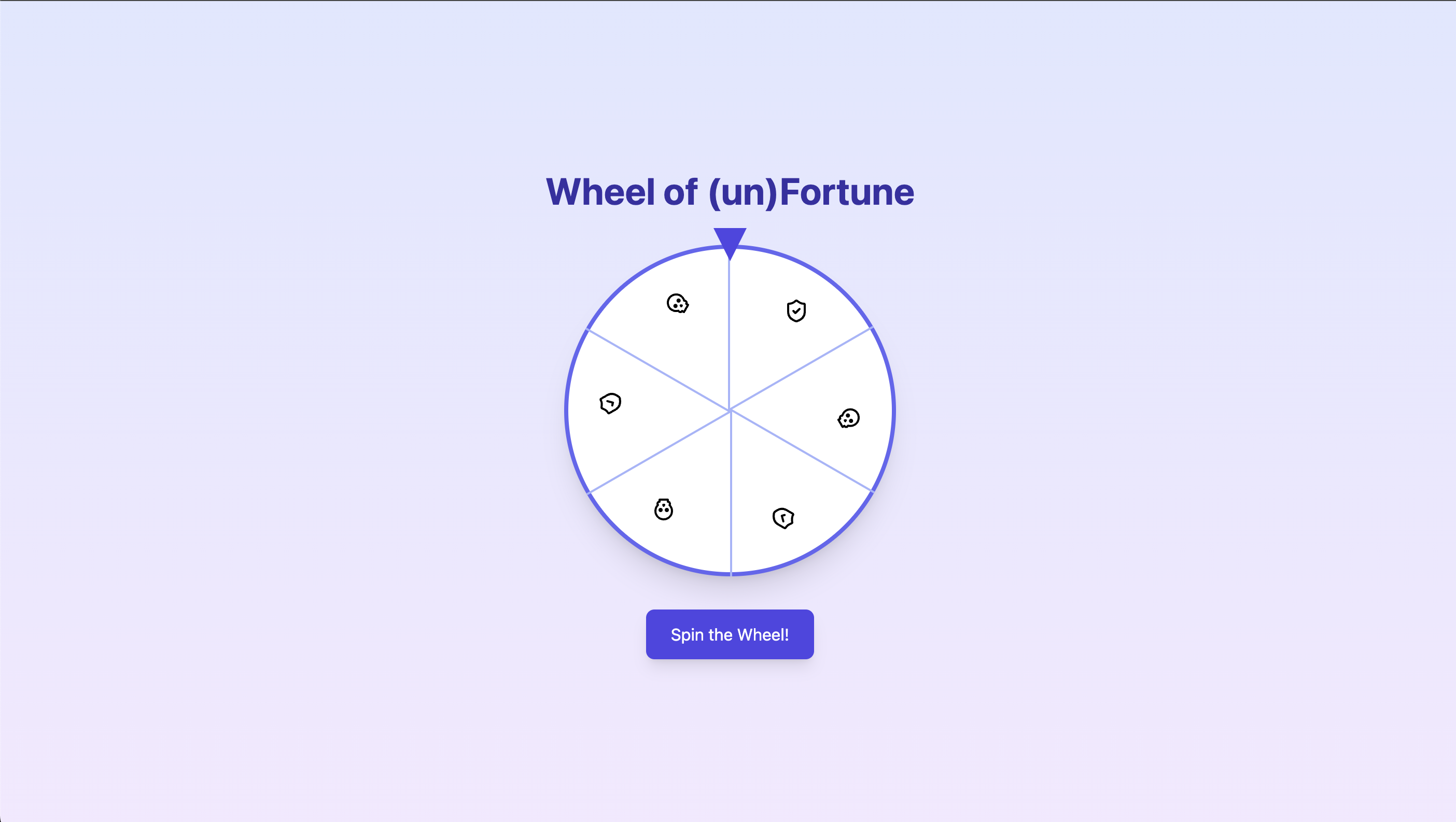 Wheel of (un)Fortunate | Devpost