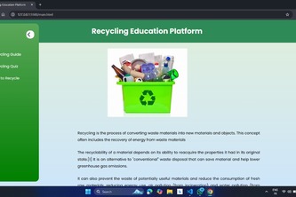 Recycle-Education-platform | Devpost