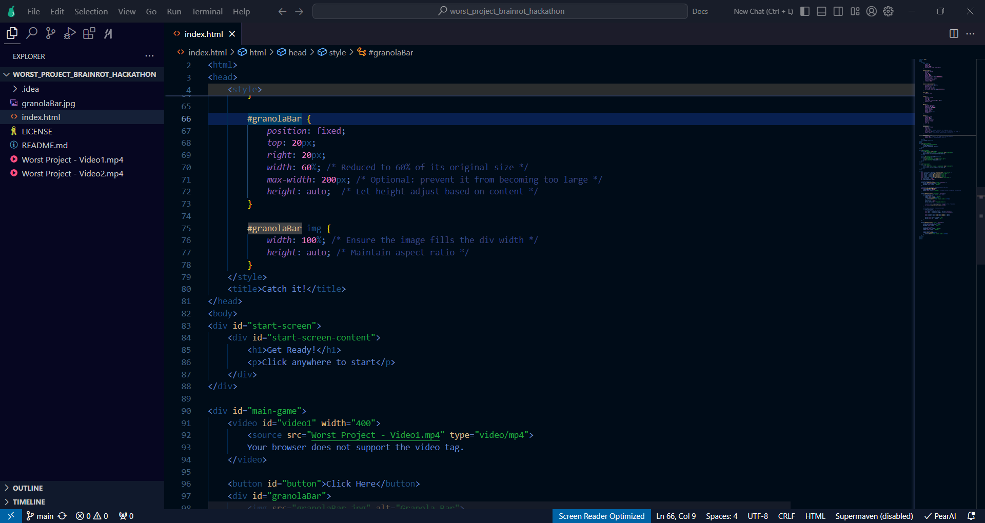 Catch me!! | Devpost