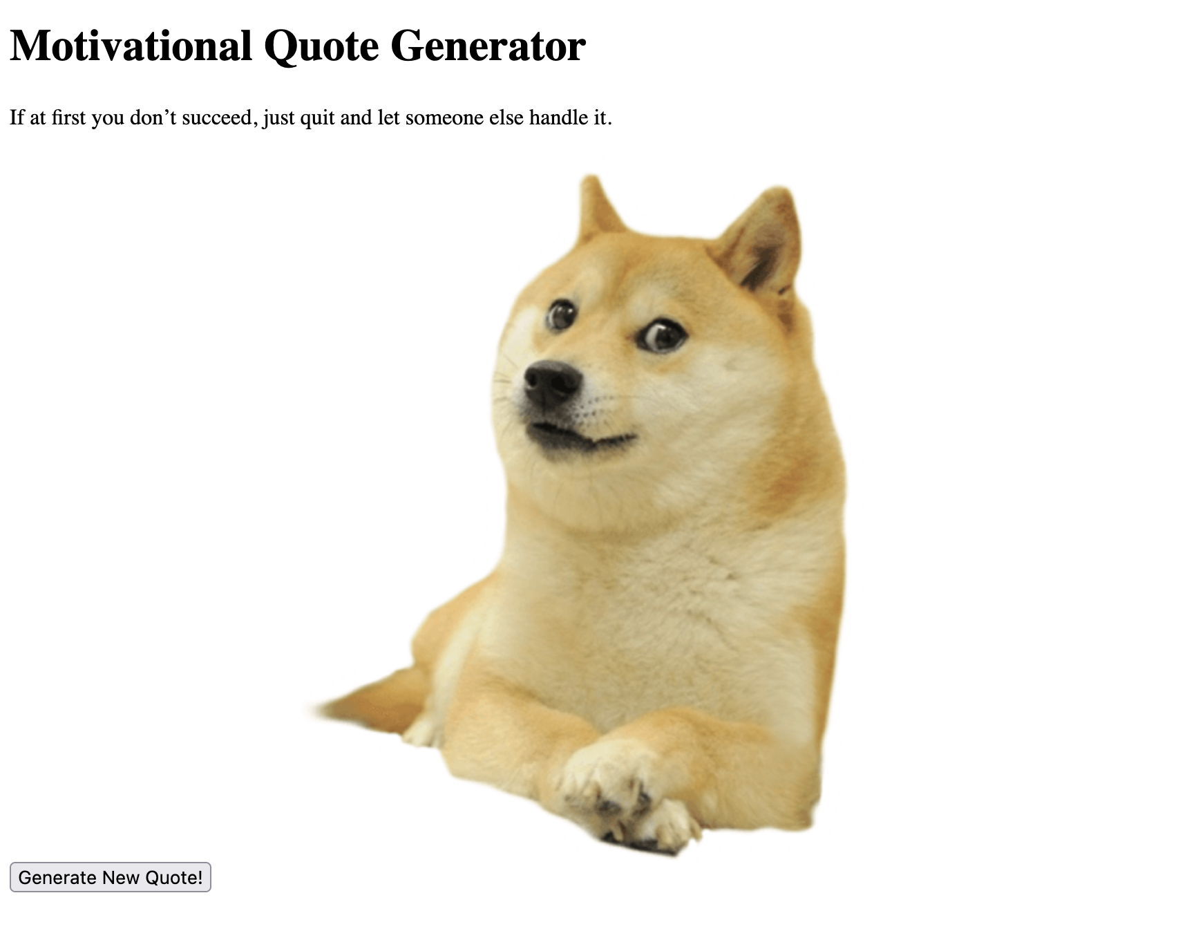 Quit Your Job Motivational App | Devpost